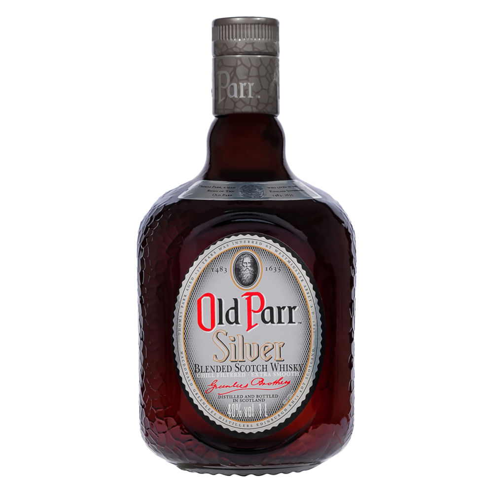 Whisky Escocês Blended Silver Old Parr Garrafa 1l