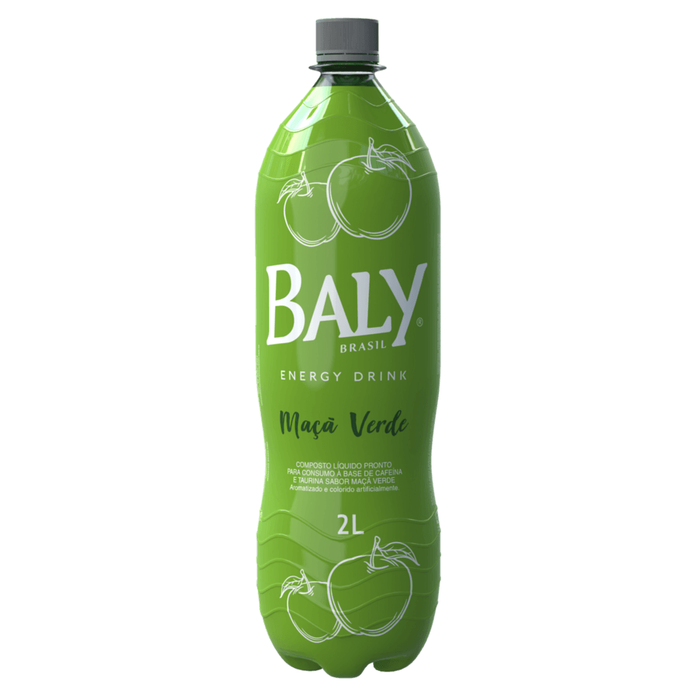 Energético Maçã-Verde Baly Garrafa 2l