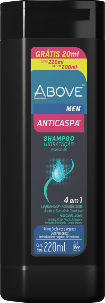 SH ABOVE MEN 220ML - ANTICASPA
